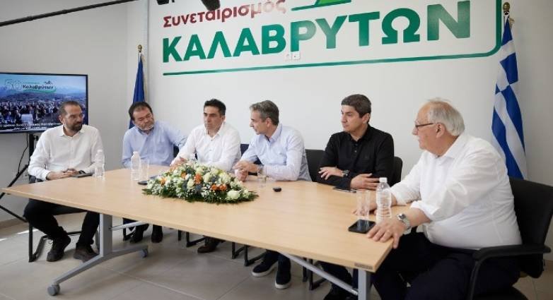 Κυριάκος Μητσοτάκης από τα Καλάβρυτα: Η στήριξη της ανταγωνιστικότητας ...